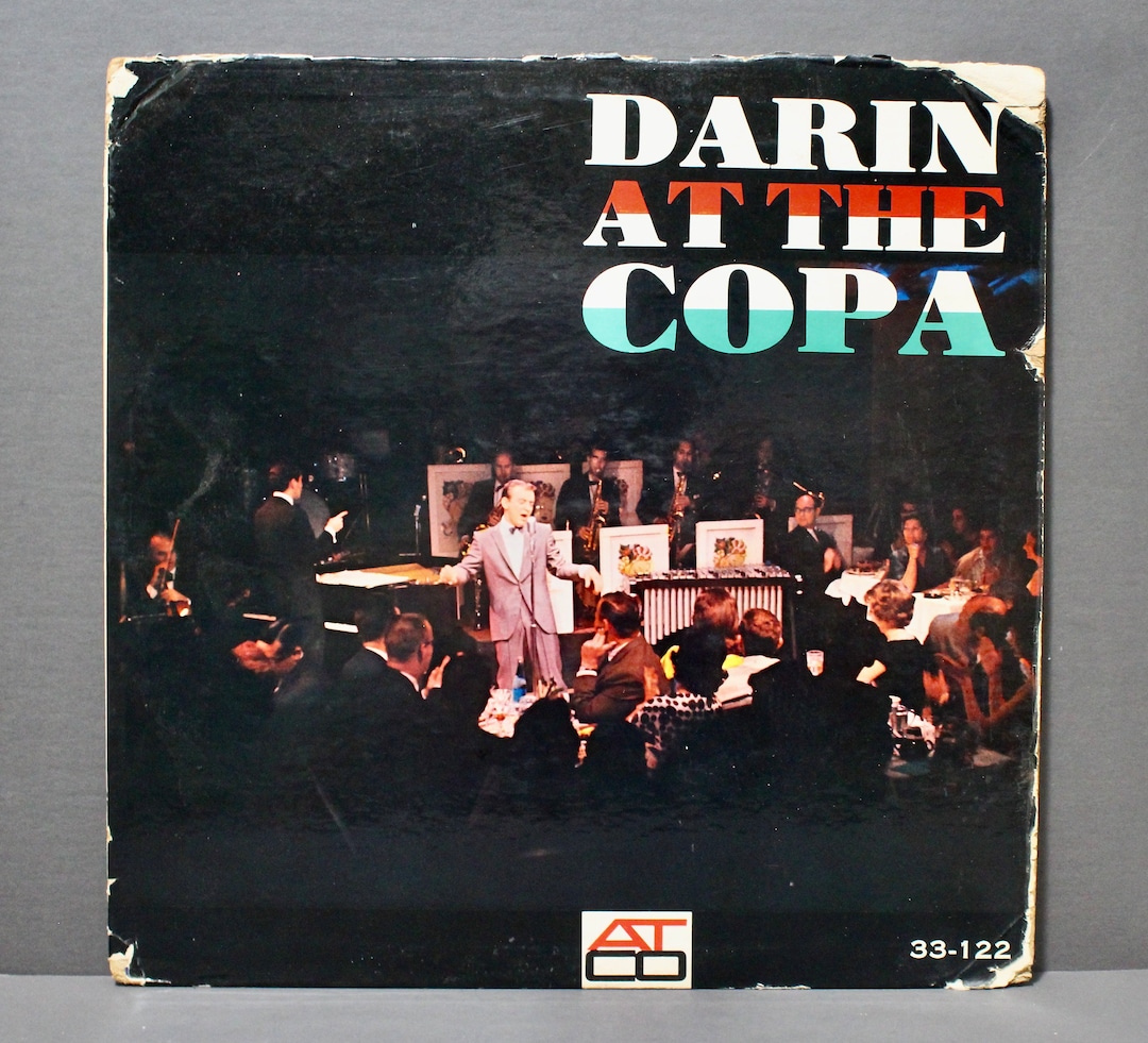 Vintage Bobby Darin 'darin at the Copa' Vinyl Record Album 1960 - Etsy