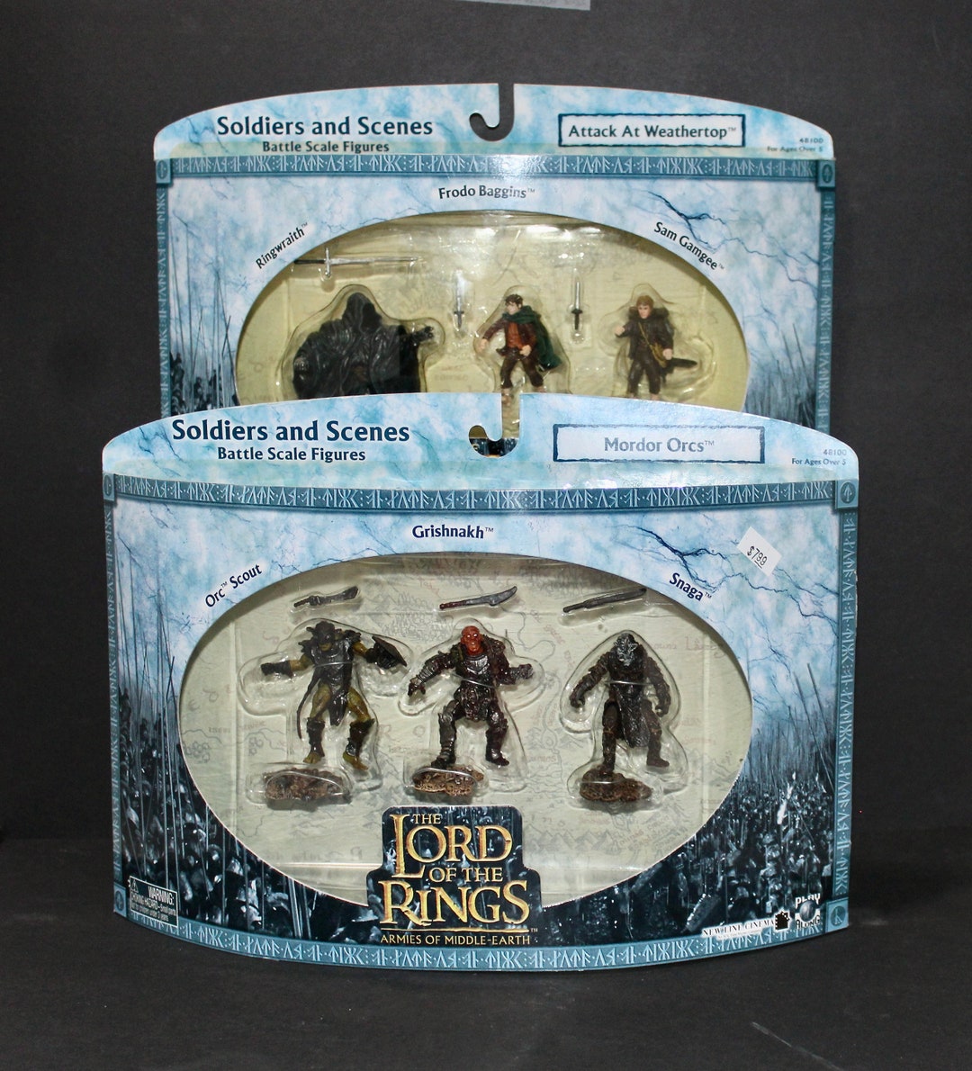 Collectible 1:32 Scale Lord of the Rings Armies of the Middle Earth ...