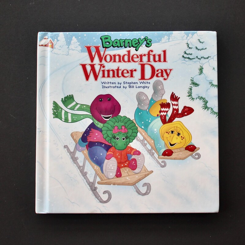 Barney Book - Etsy