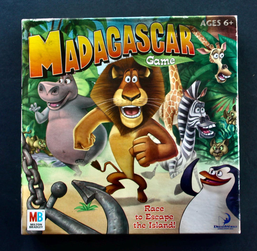 Madagascar Game 2005 - Race to Escape the Island - Etsy