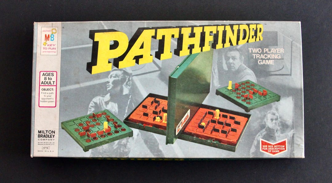 Vintage Pathfinder - Two Player Tracking Game 1977 - Etsy
