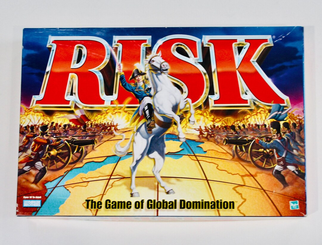 1998 RISK the Game of Global Domination by Parker Brothers - Etsy