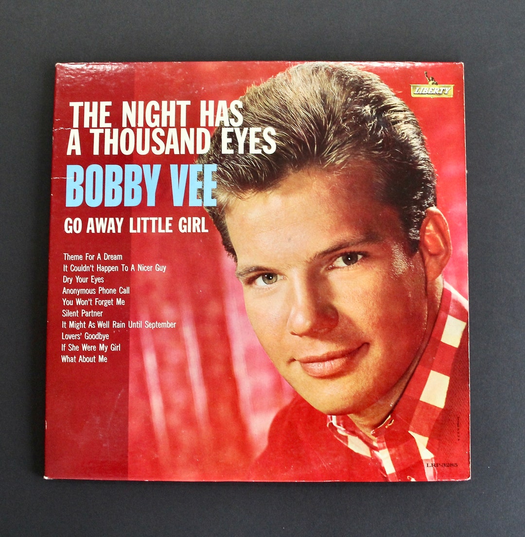 Vintage Bobby Vee the Night Has a Thousand Eyes Vinyl Record Album 1963 ...
