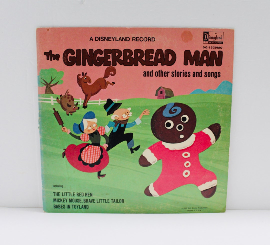 Vintage Walt Disney's the Gingerbread Man and Other Stories and Songs # ...