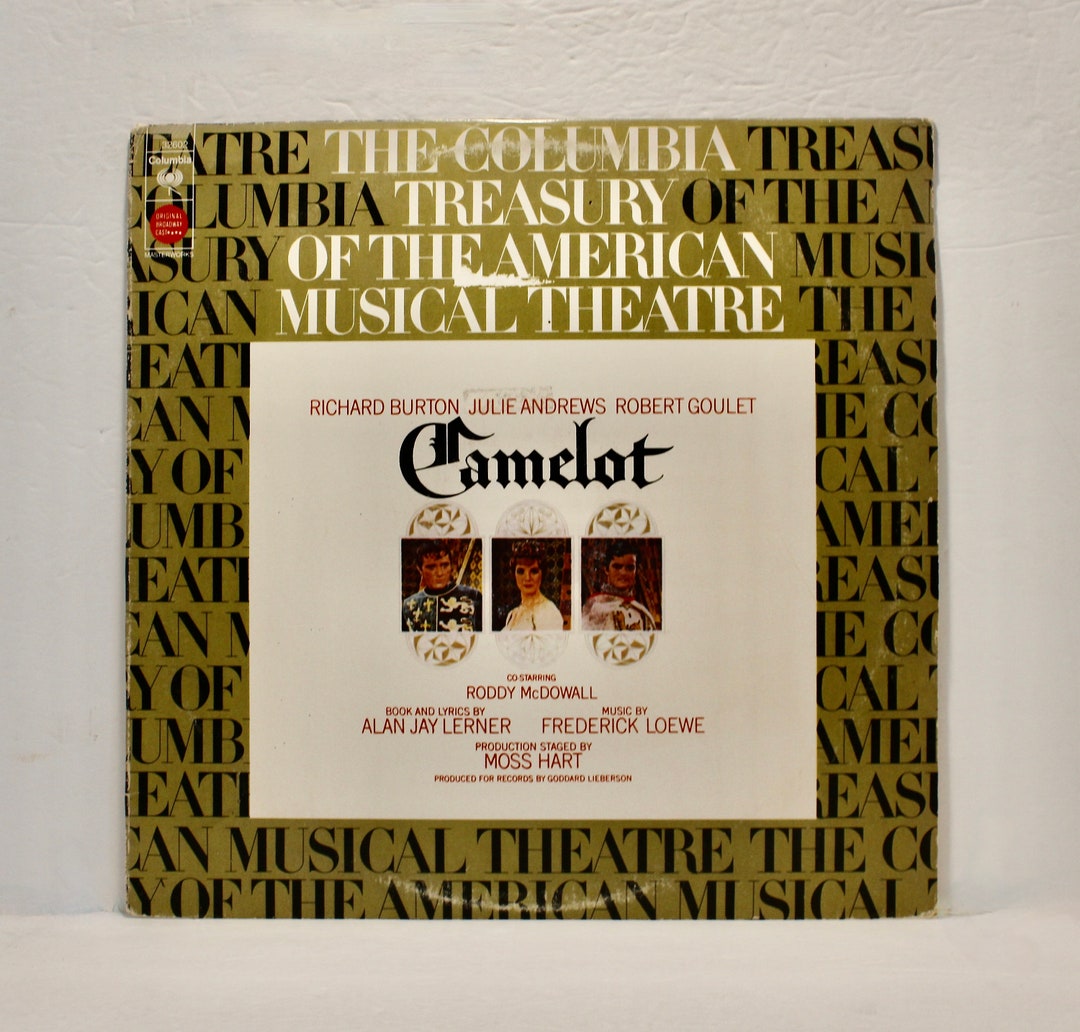 Vintage camelot Vinyl Record Album 1960's Julie Andrews, Richard B ...