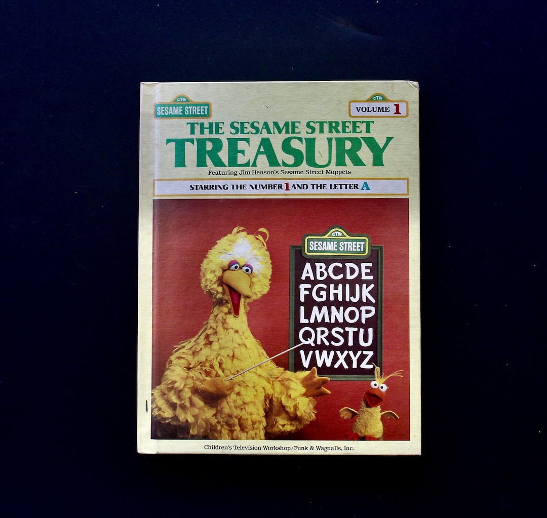 Vintagethe Sesame Street Treasury - Volume 1 - Featuring Jim Henson's ...