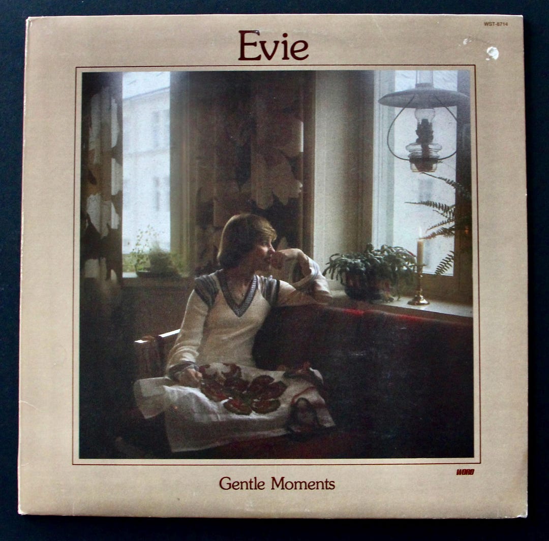 Vintage EVIE - Gentle Moments Vinyl Record Album 1976 - Etsy