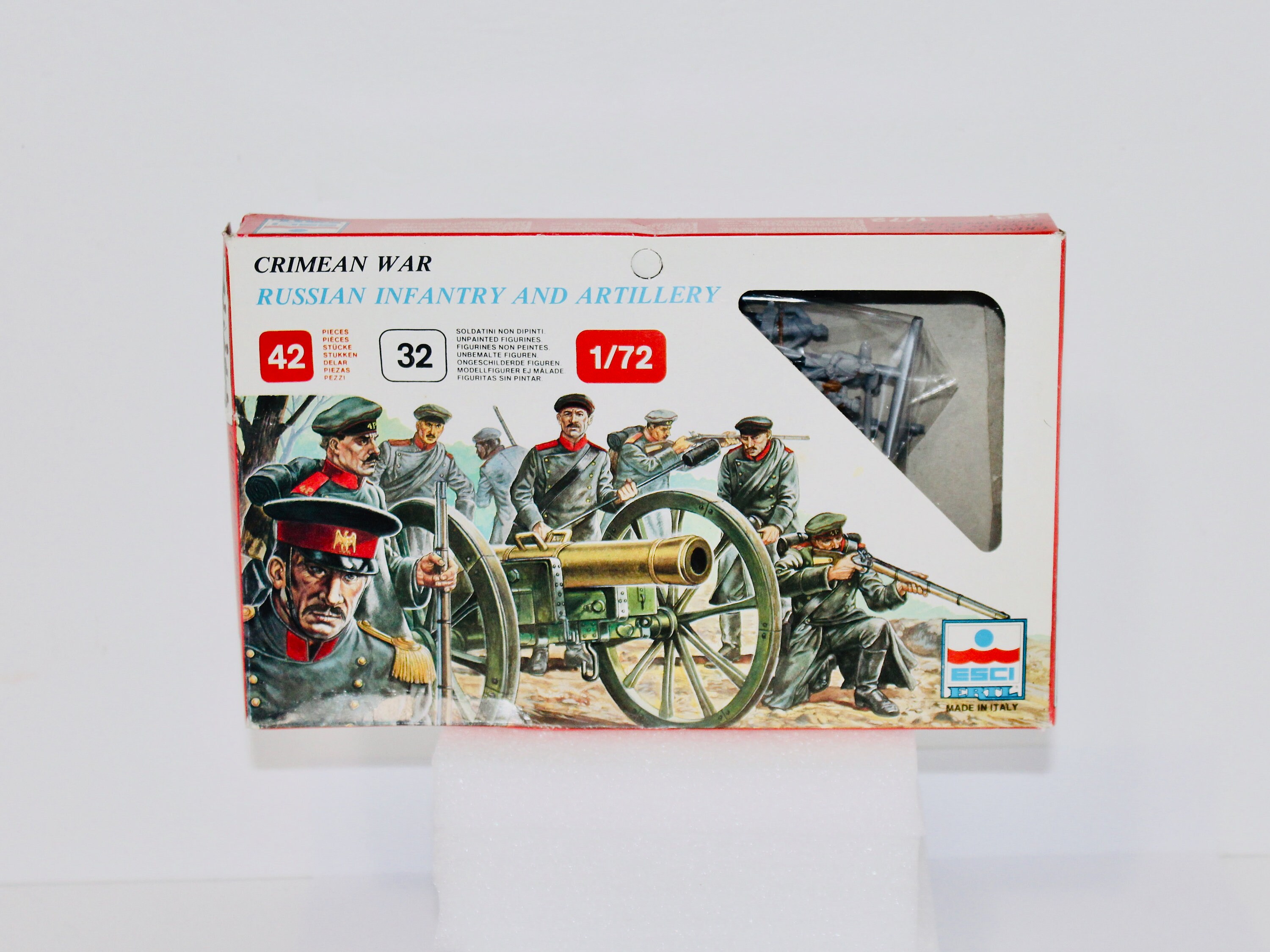 Crimean War Russian Infantry & Artillery 1/72 Scale 42 Pieces | Etsy