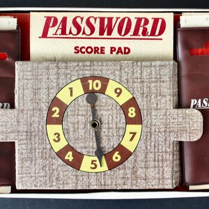 Vintage Password Game by Milton Bradley 1962 - Etsy