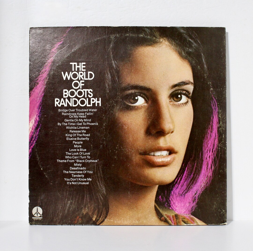 Vintage Boots Randolph 'the World of Boots Randolph' Vinyl Record Album ...