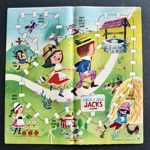 Vintage Jack 'n' Jill "jacks Game" 1967 by Hasbro Games - Etsy