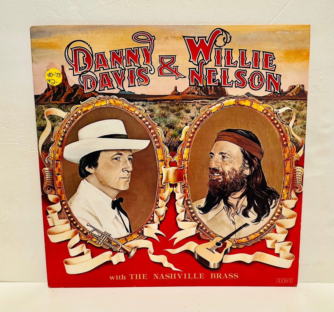 Vintage Willie Nelson & Danny Davis With the Nashville Brass Vinyl ...