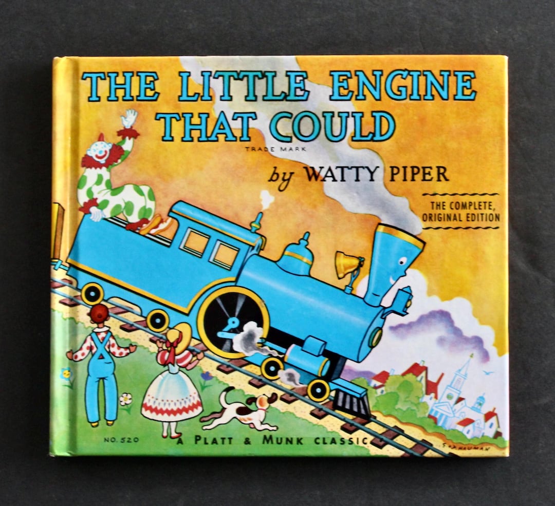 Vintage the Little Engine That Could Book by Watty Piper 1976 - Etsy