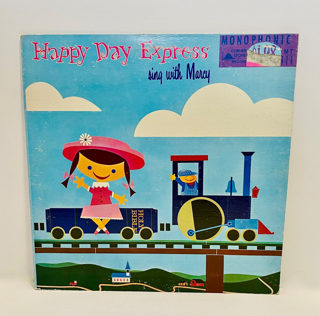 Vintage Happy Day Express Sing With Marcy Vinyl Record Album 1966 - Etsy