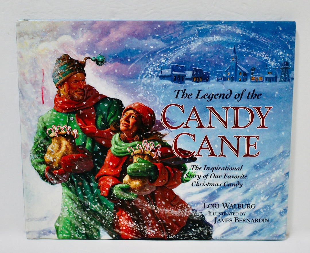 Vintage the Legend of the Candy Cane Book by James Bernardin and ...