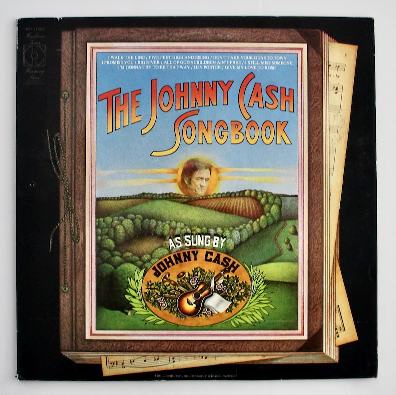 Vintage the Johnny Cash Songbook 1972 Vinyl Record Album - Etsy