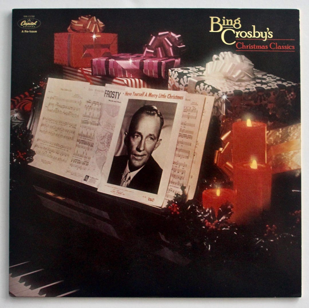 Vintage Bing Crosby's Christmas Classics Vinyl Record Album 1977 - Etsy