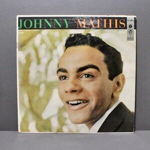 Vintage Johnny Mathis Vinyl Record Album 1956 - Etsy