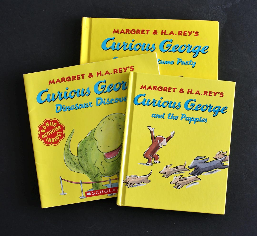 Curious George Goes to a Costume Party, Dinosaur Discovery and the ...