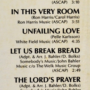 Vintage the Lennon Sisters 'how Great Thou Art' Vinyl Record Album 1984 ...