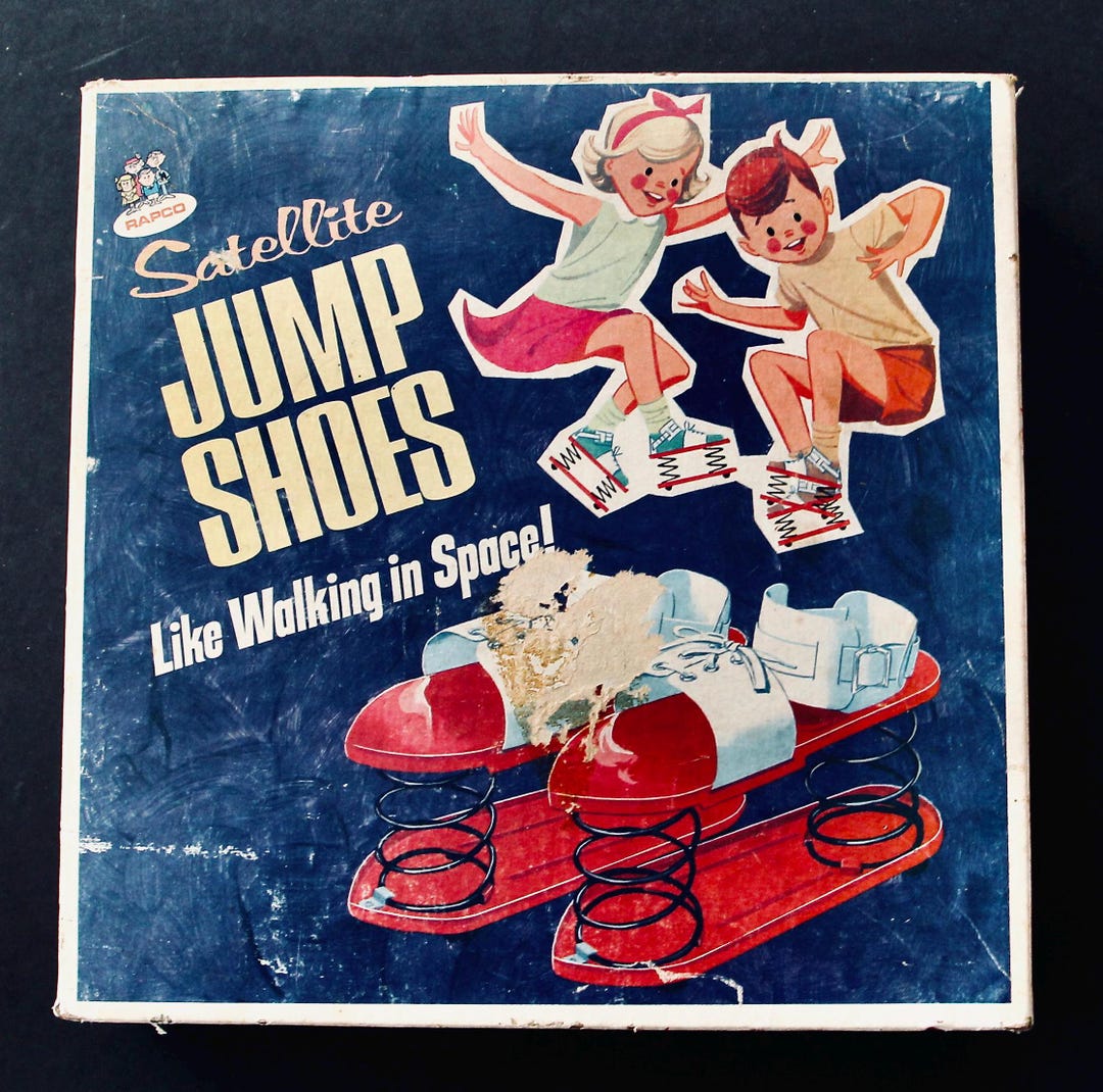 Vintage Satellite JUMP SHOES 1950's by Rapco - Etsy