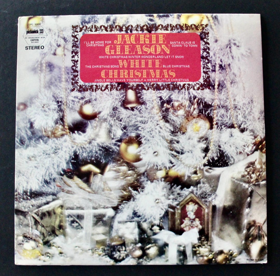 Vintage Jackie Gleason 'white Christmas" Vinyl Record Album 1970 - Etsy