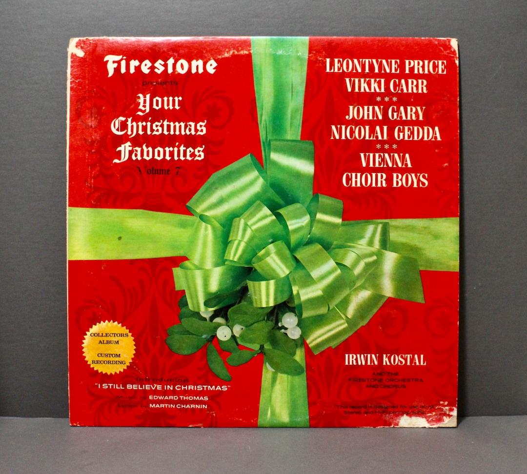 Vintage Firestone Presents Your Christmas Favorites - Volume 7 Vinyl ...