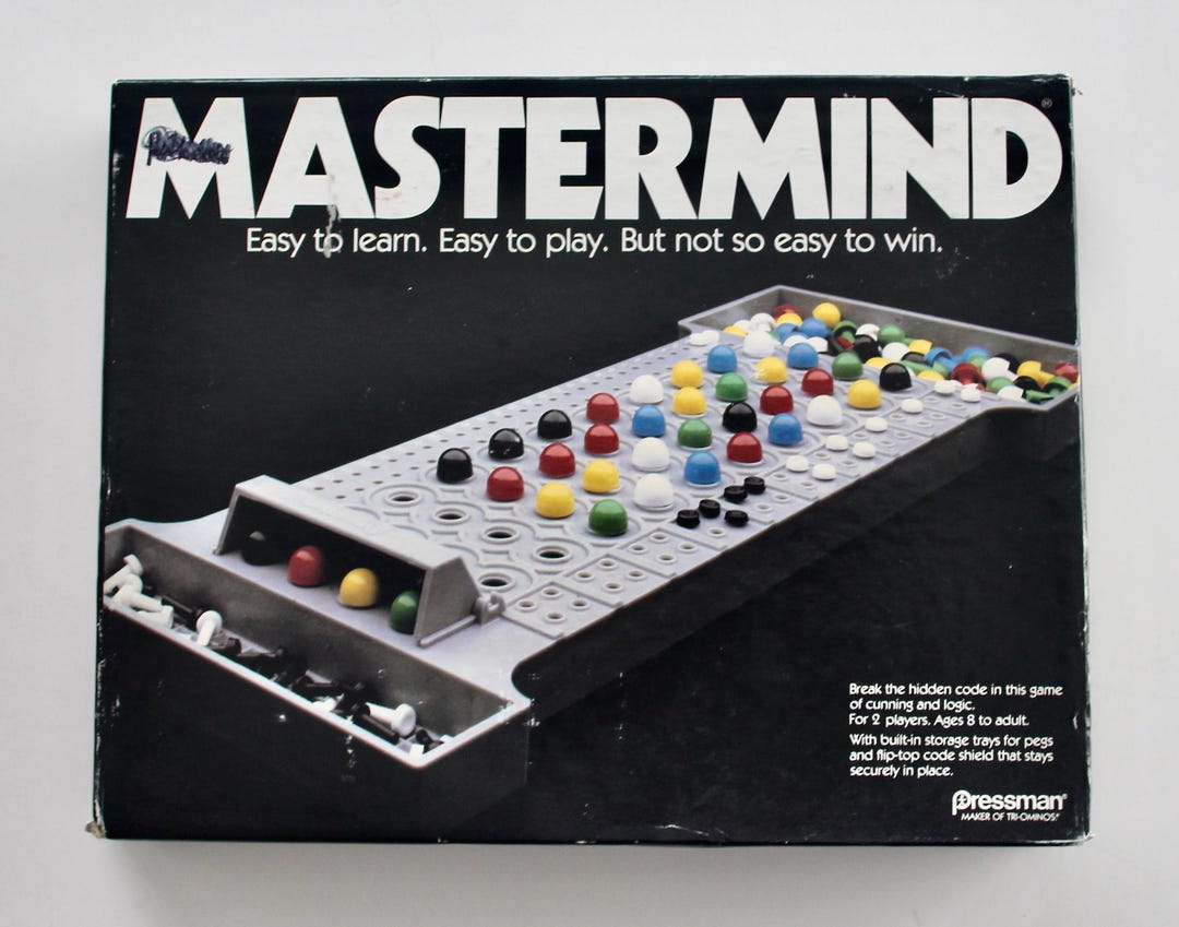 Vintage 1981 Mastermind Game by Pressman - Etsy