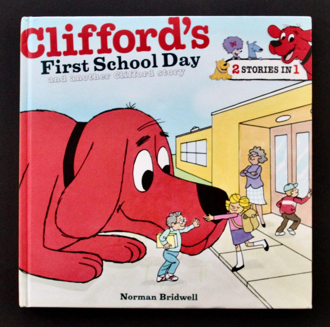 Vintage Clifford's First School Day and Another Clifford Story by ...