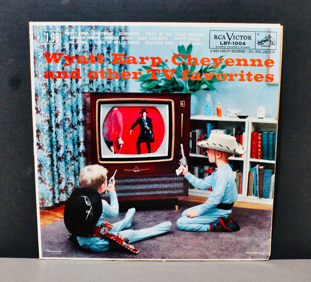 Vintage Wyatt Earp . Cheyenne . and Other TV Favorites Vinyl Record ...