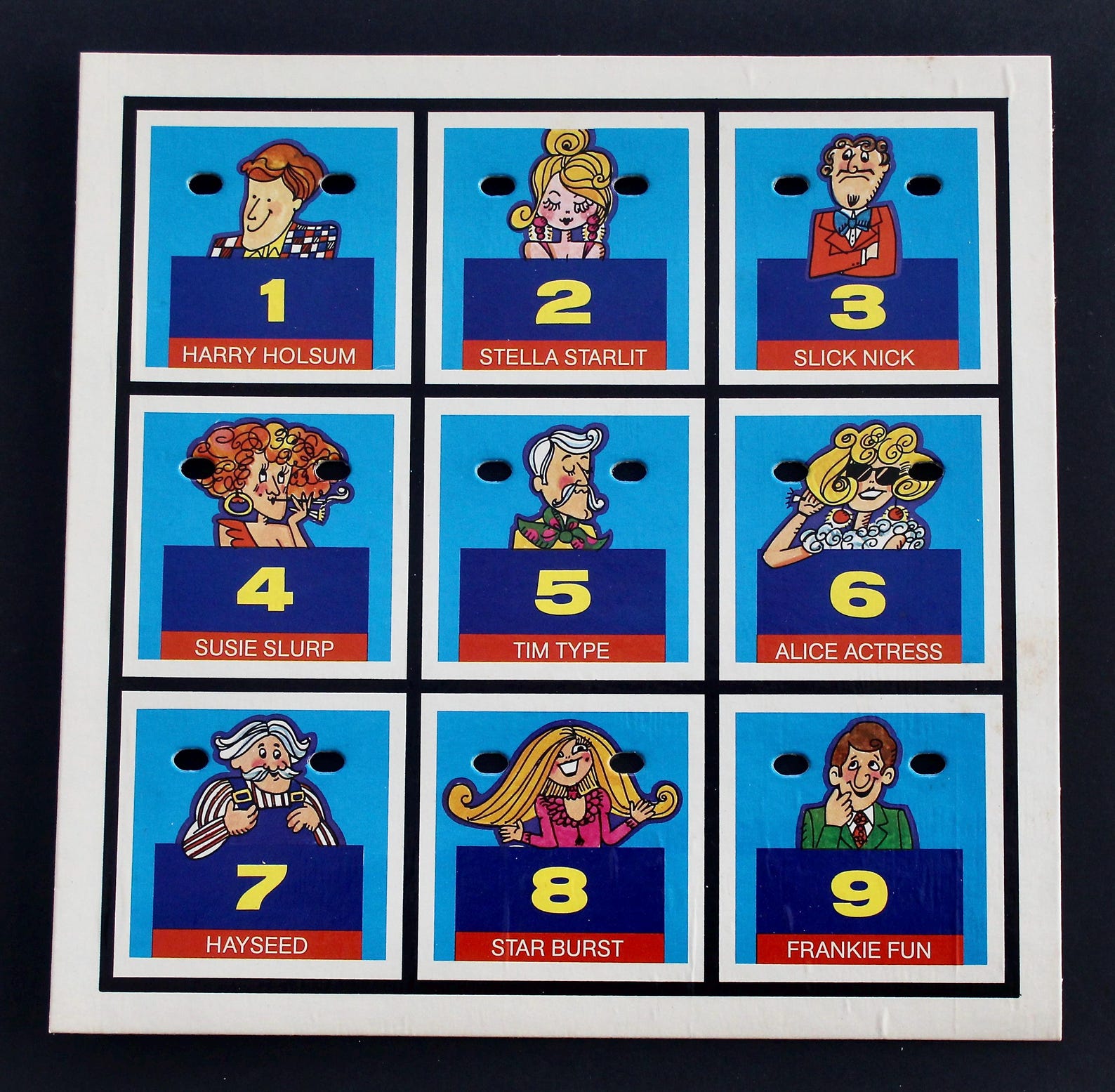 Vintage 1974 the Hollywood Squares - TV Game - Etsy
