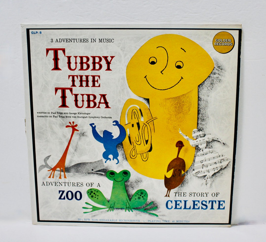 Vintage Tubby the Tuba and 2 Other Stories Vinyl Record Album - Etsy