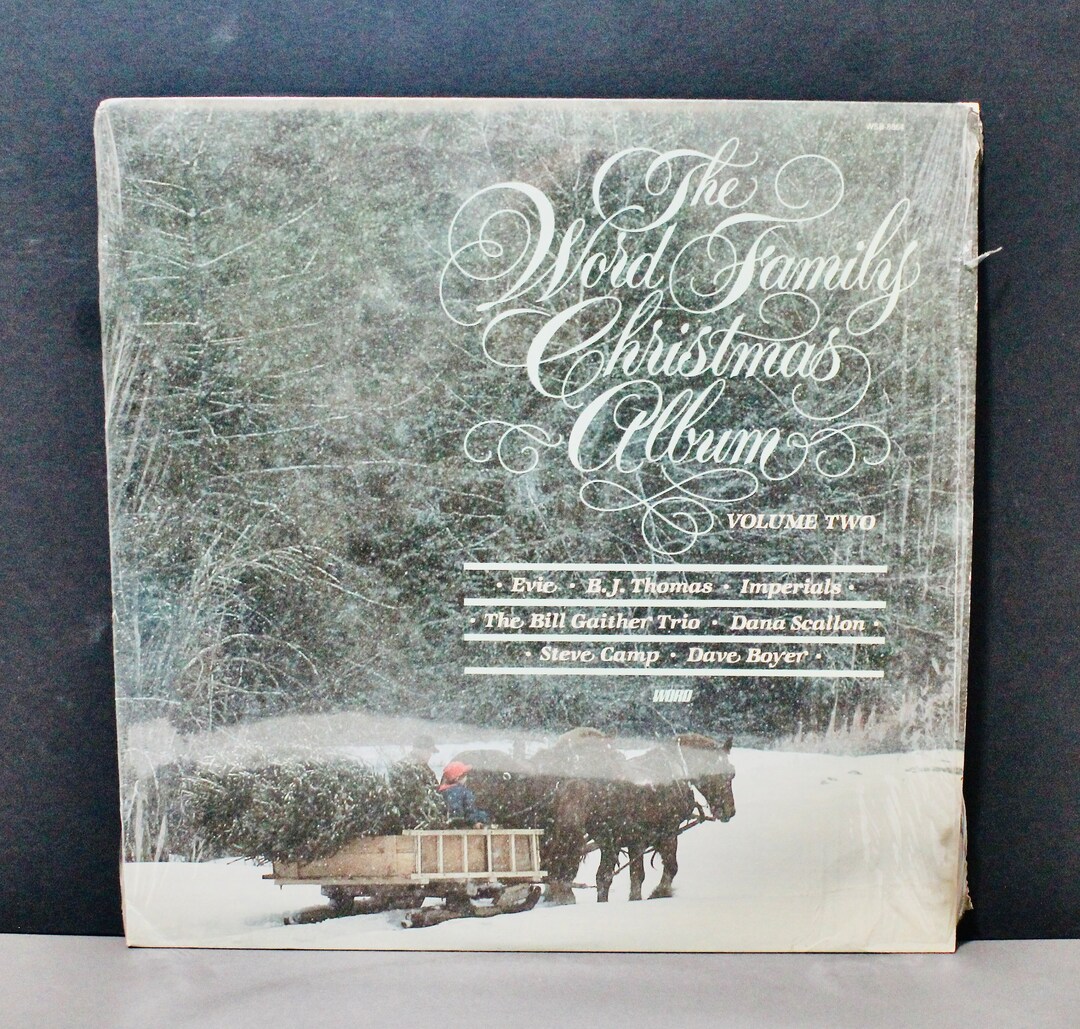 Vintage the Word Family Christmas Album - Volume 2 Vinyl Record Album ...