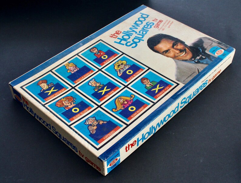 Vintage 1974 the Hollywood Squares - TV Game - Etsy