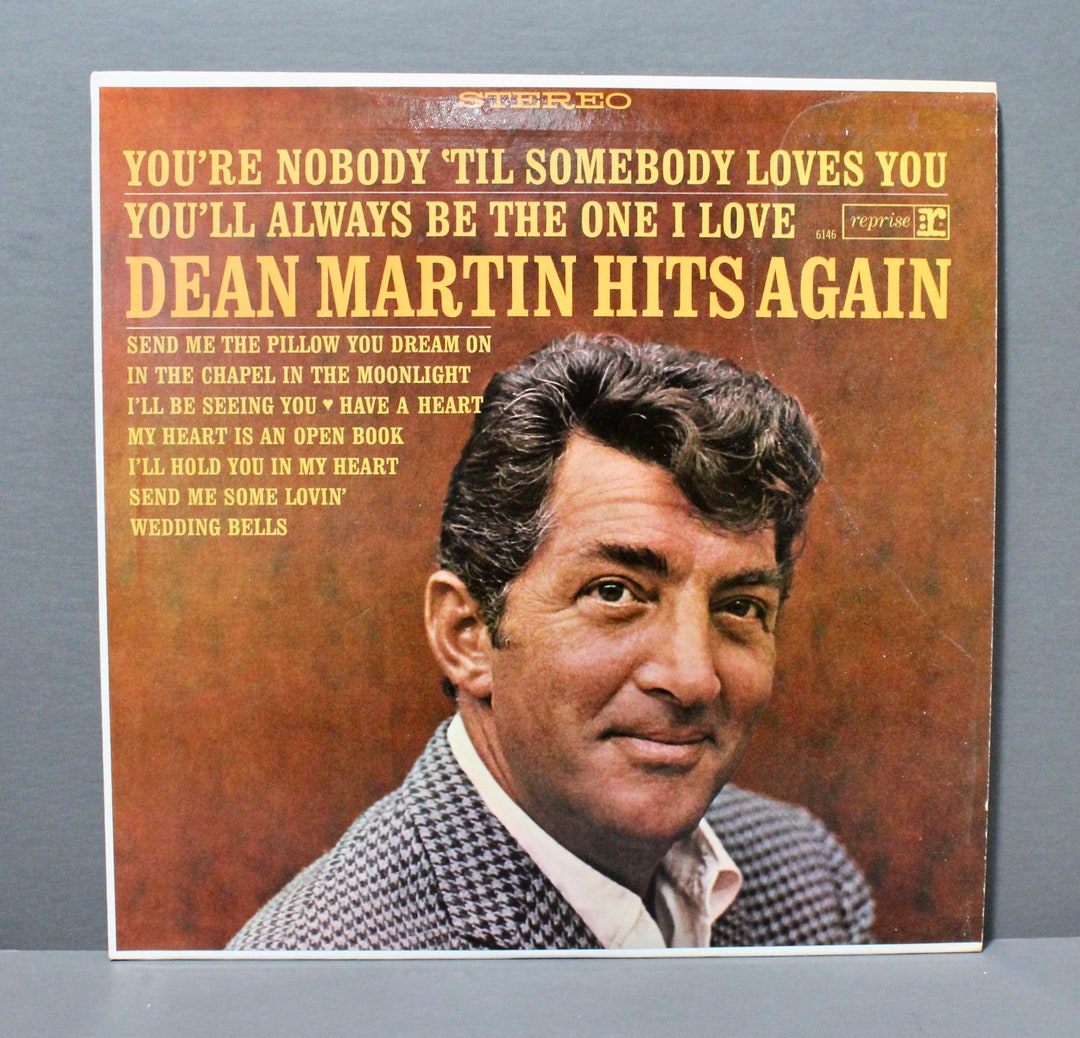 Vintage Dean Martin "hits Again" Vinyl Record Album 1965 - Etsy