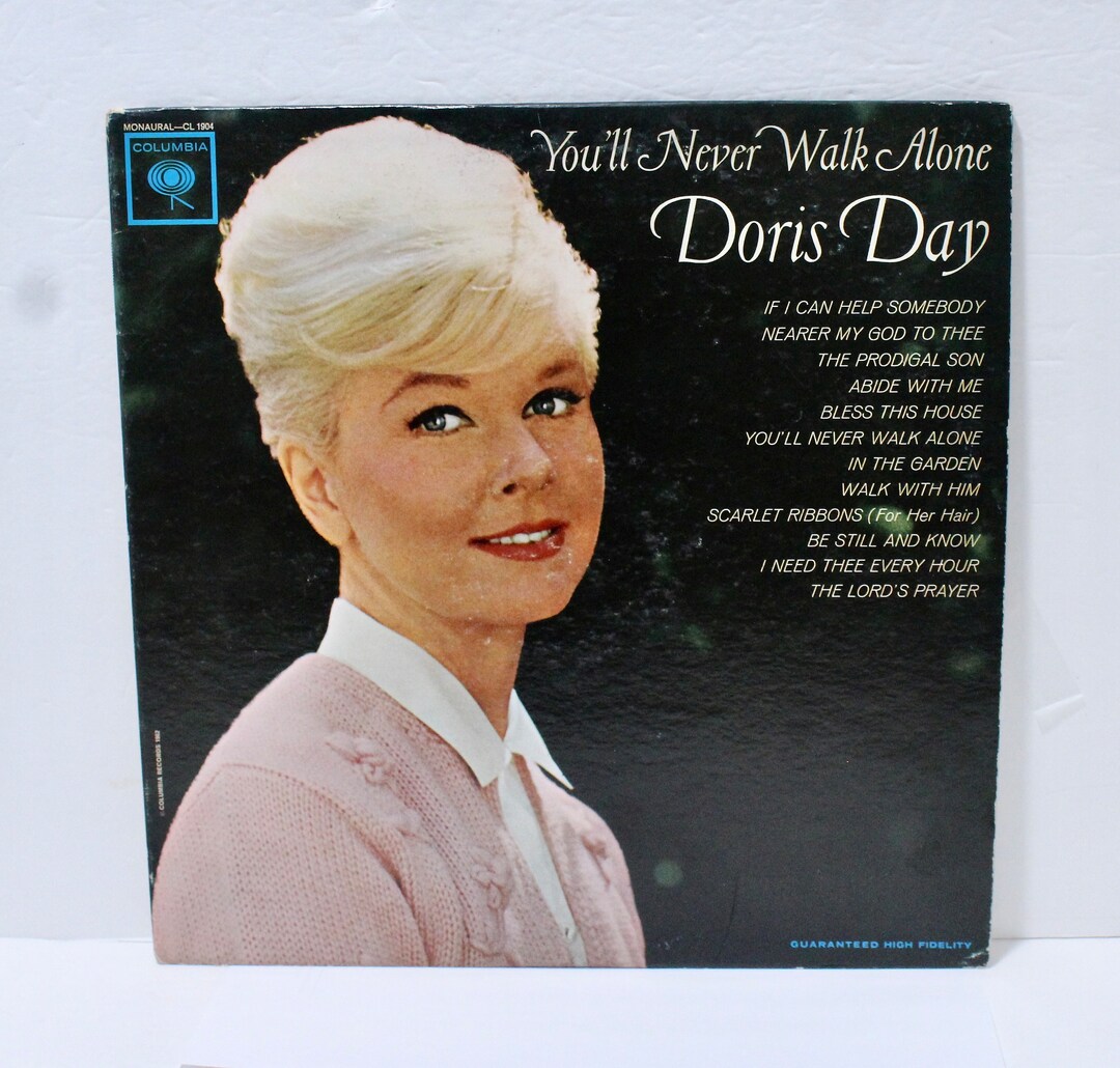 Vintage Doris Day 'you'll Never Walk Alone' Vinyl Record Album 1962 - Etsy