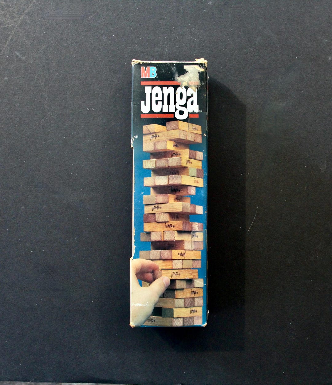 Vintage Jenga 1986 Balance Wooden Blocks - Etsy