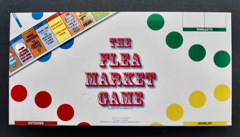 The Flea Market Game - 2005 Edition - Etsy
