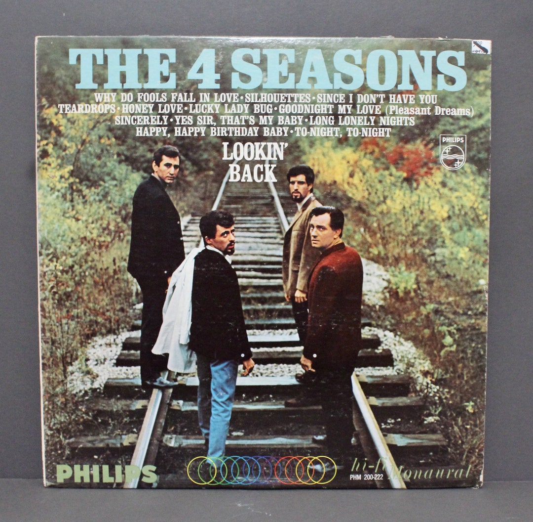 Vintage the 4 Seasons "lookin' Back" Vinyl Record Album 1966 - Etsy