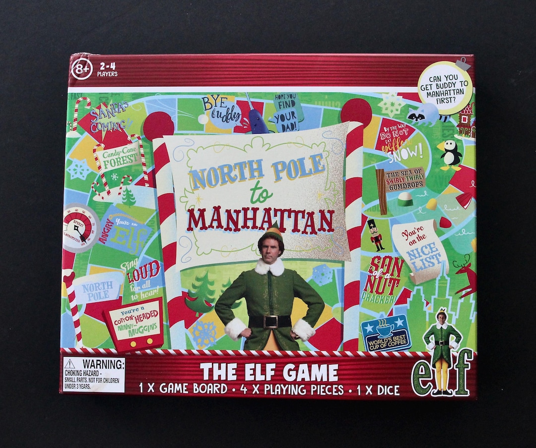The Elf Game - North Pole to Manhattan by Paladone - Etsy