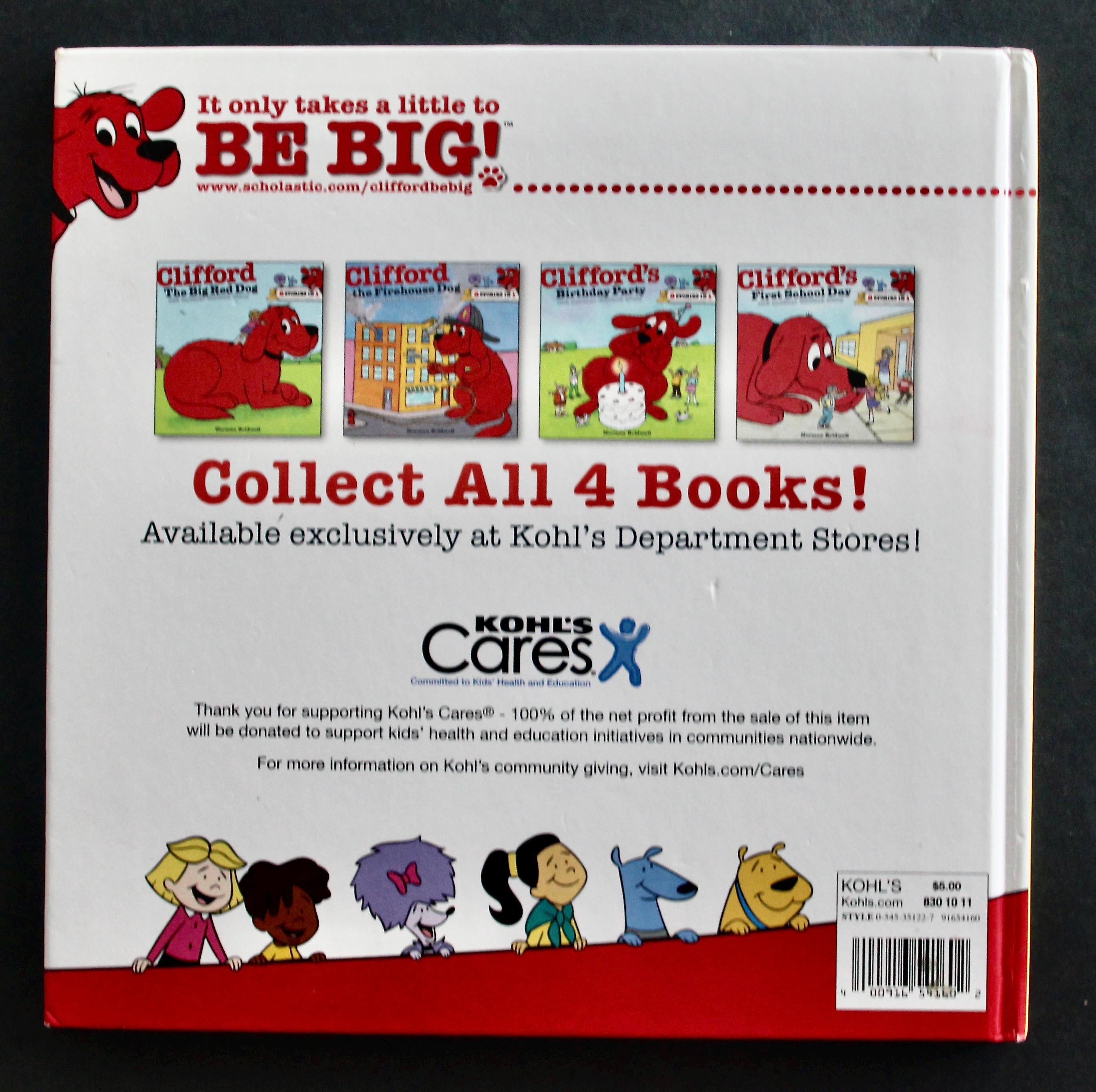 Vintage Clifford's First School Day Hardcover Book by Norman Bridwell ...