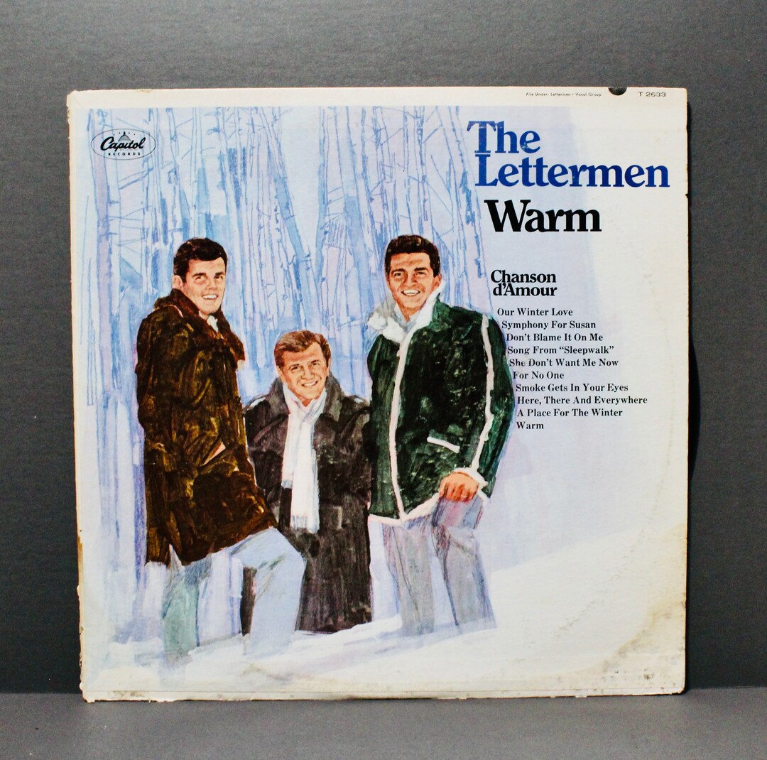 Vintage THE LETTERMEN "the Lettermen Warm" 1967 Vinyl Record Album - Etsy