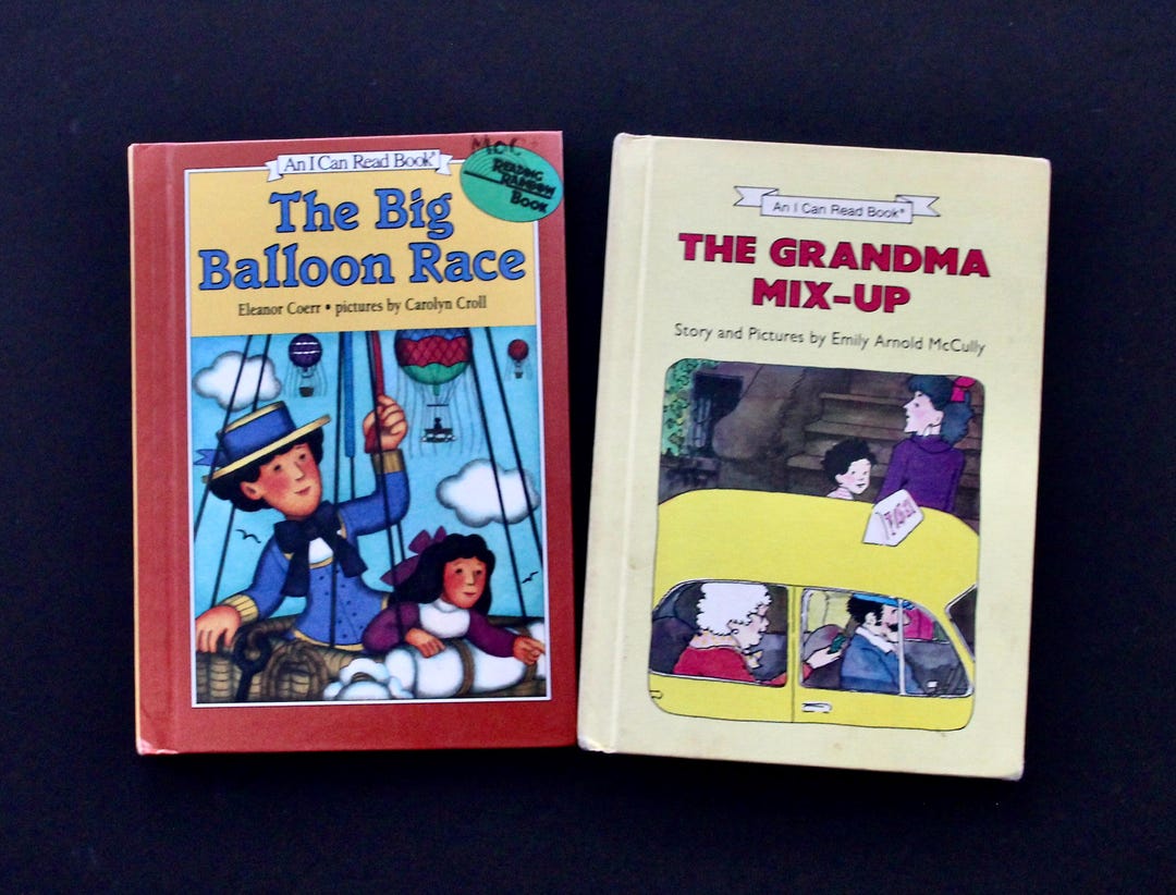 Vintage Lot of 2 Books: the Big Balloon Race 1992 and the Grandma Mix ...