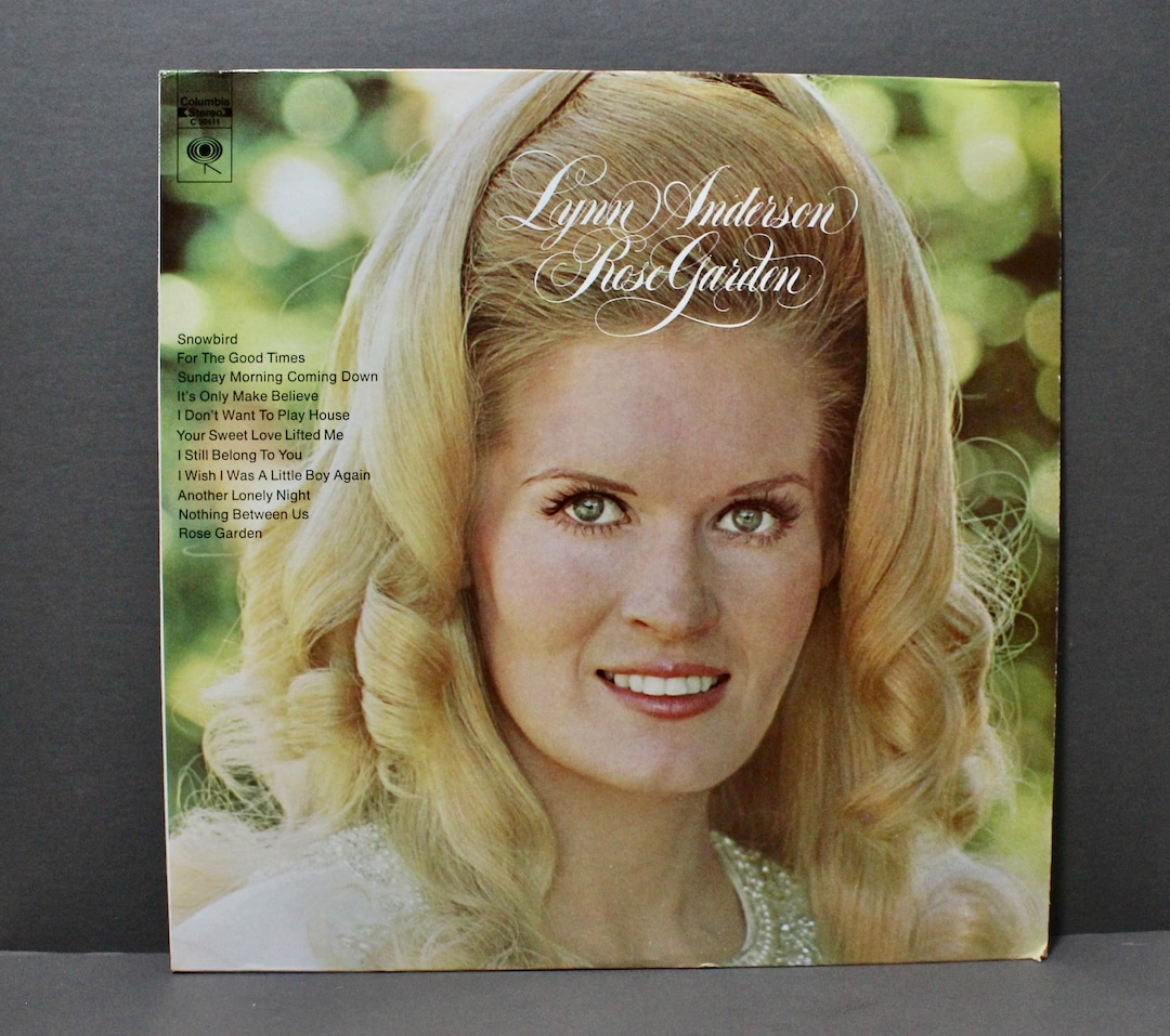 Vintage Lynn Anderson "rose Garden" Vinyl Record Album 1971 - Etsy