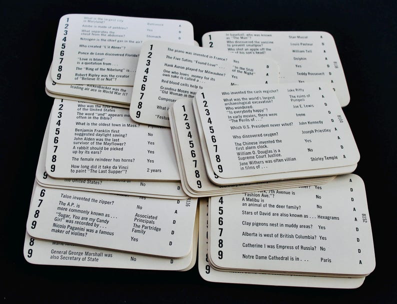 Vintage 1974 the Hollywood Squares - TV Game - Etsy