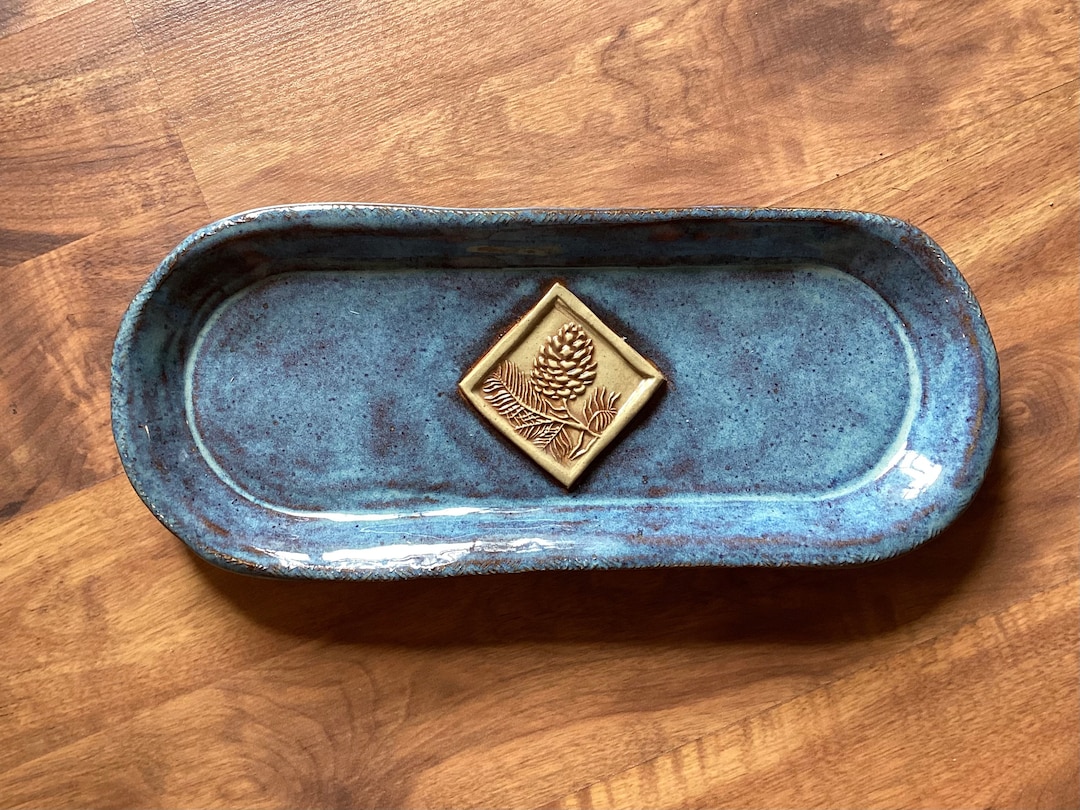 Large Stoneware Ceramic Serving Platter - Etsy