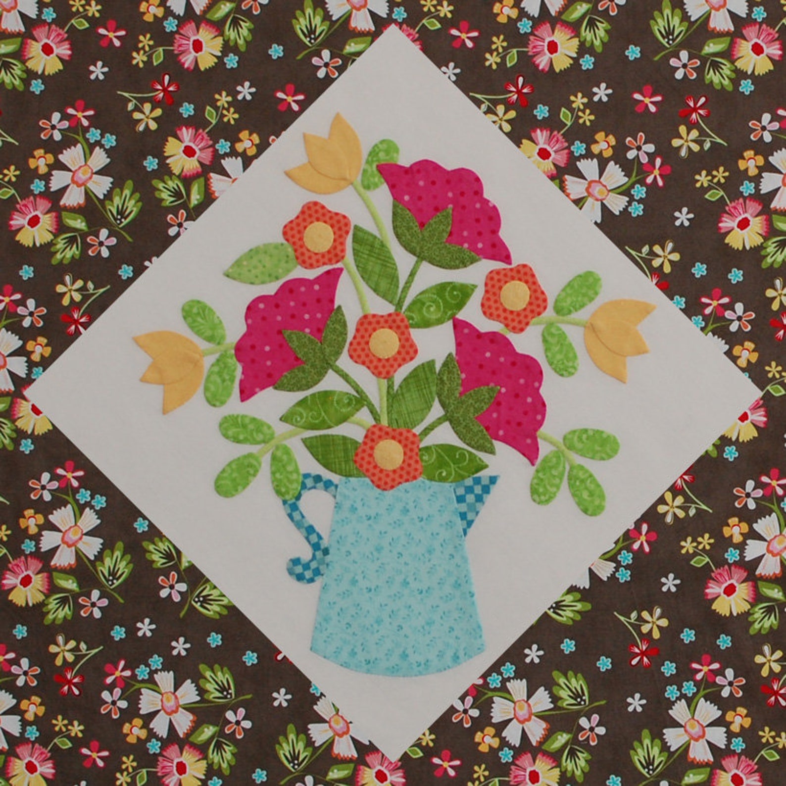 Bountiful Block 8 - Etsy