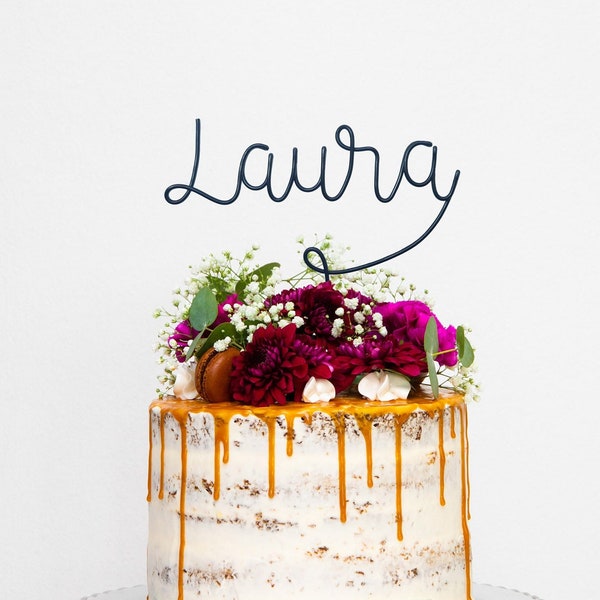 Name Cake Topper - Etsy