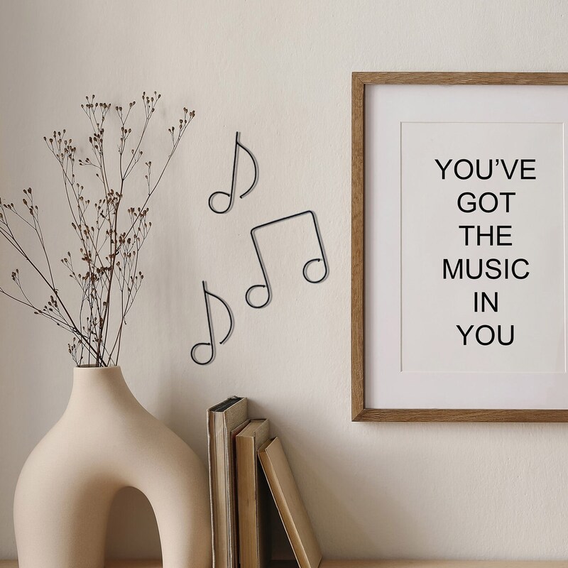 Music Notes Wall Art - Etsy