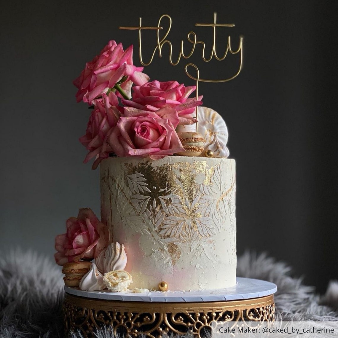 Number Cake Topper Birthday Cake Topper 30th Birthday - Etsy